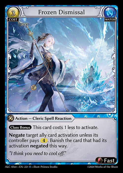 ALC-221 Frozen Dismissal – Apex Player's Guild