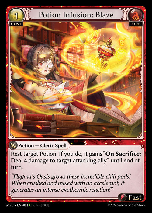 MRC-091 Potion Infusion: Blaze – Apex Player's Guild